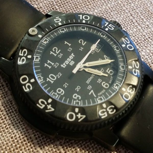 FS: Traser Black Storm Pro (mod).... | WatchCharts