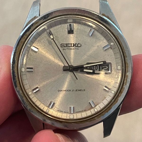 Vintage Seiko 5 Sportsmatic 21 Jewels 6619 8230 | WatchCharts Marketplace