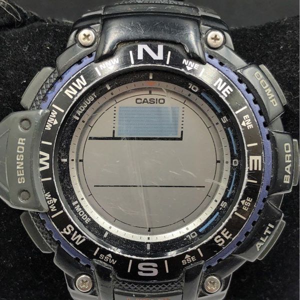 Casio Super Illuminator Comp., Barometer, Thermo., Alti., Digital Watch ...