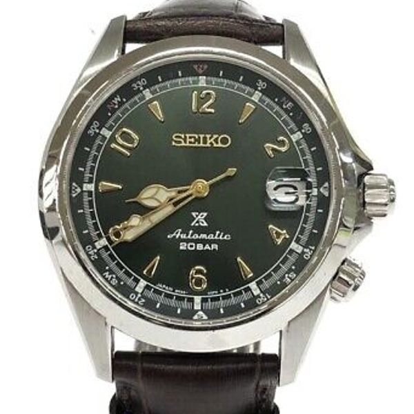 SEIKO Prospex Alpinist SBDC091 / SPB121 Automatic Green Dial Date Watch ...