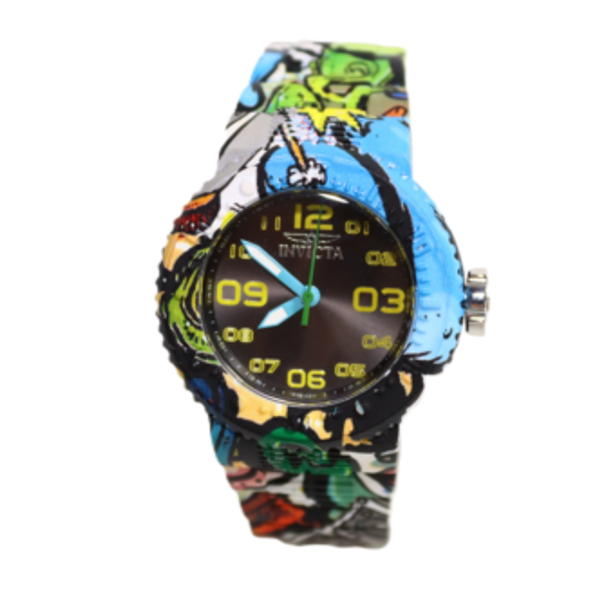 INVICTA | Grand Pro Diver Graffiti Quartz Chrono Watch Yellow 40mm ...