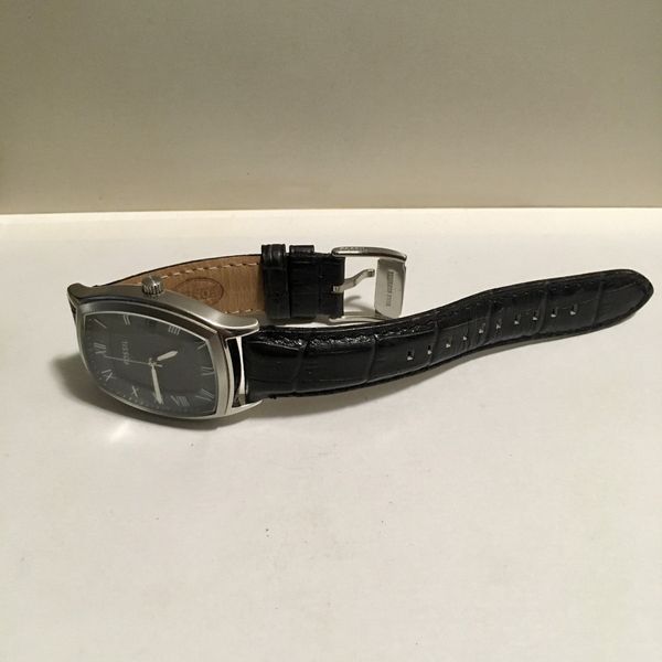Fossil Men's Tank Style Quartz WR 50M Wristwatch W/Date Works Great ...