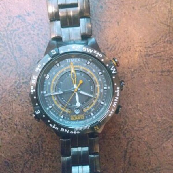 Timex Men’s Intelligent Quartz Tide Temp Compass Watch. Unique color ...
