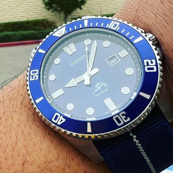 [WTS] Casio Duro (Marlin) Blue REDUCED TO 35 | WatchCharts