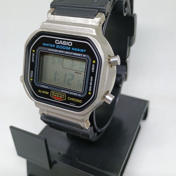 VINTAGE! Casio G-SHOCK DW-5600 module 901 (Speed) '94 Screw Back Model ...
