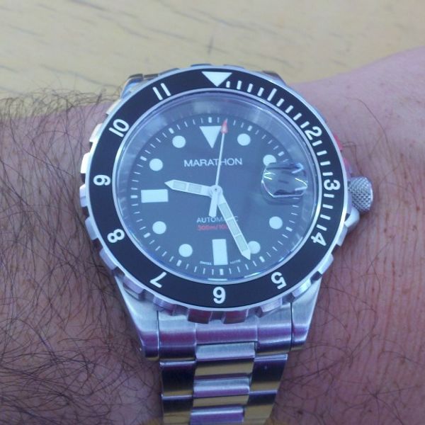 FS: Marathon SAR custom W/ stainless and rubber | WatchCharts