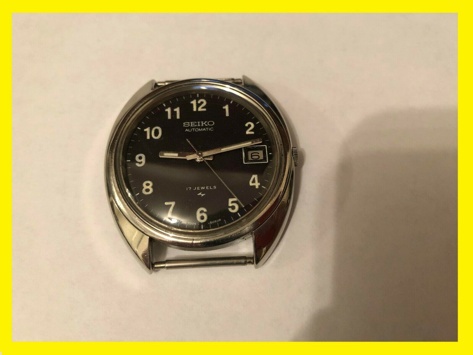 Genuine Seiko 7005 8030 military special forces automatic watch ...