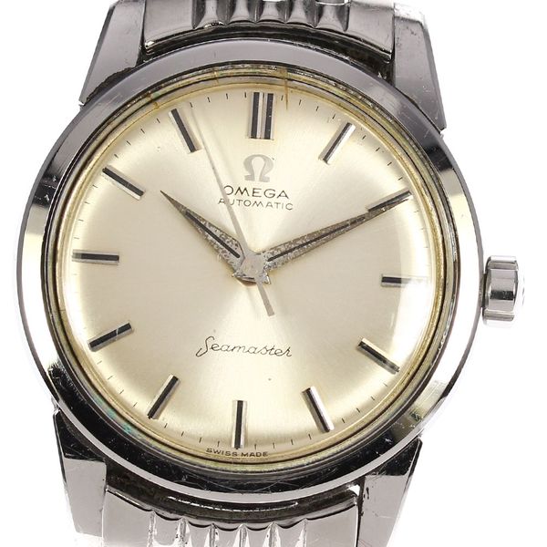 [OMEGA] Omega Seamaster 2846-2848 Cal.501 Rice Bracelet Automatic Men's ...