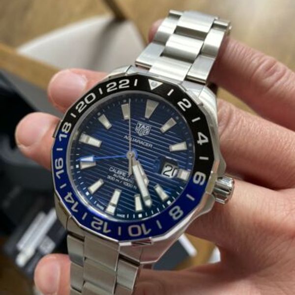 tag heuer aquaracer Gmt Calibre 7 WAY201T.BA0927 Batman | WatchCharts