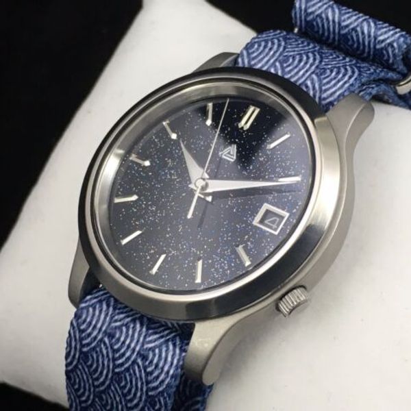 Modded Seiko SNK, Lucius Atelier Stardust Dial & Dauphine Hands, NH35 ...
