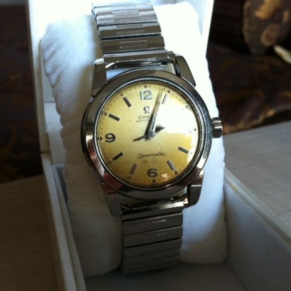 "Rare" Vintage Omega SeaMaster with Gold face | WatchCharts