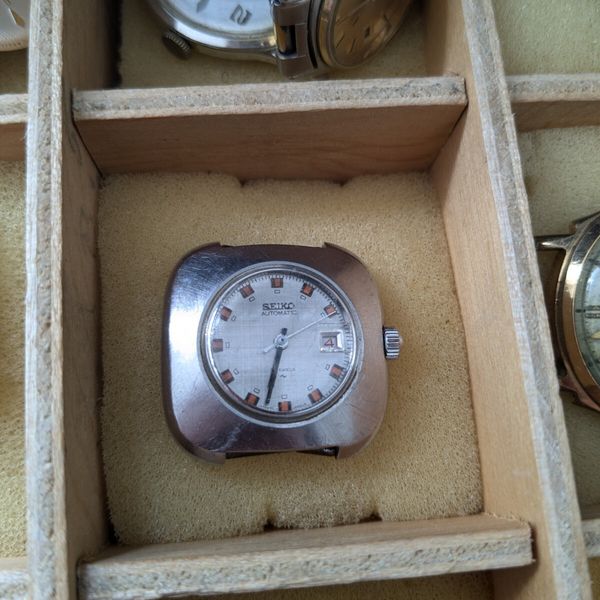 Vintage Seiko 2517-0390 Automatic 21 Jewels Watch (Date Feature ...