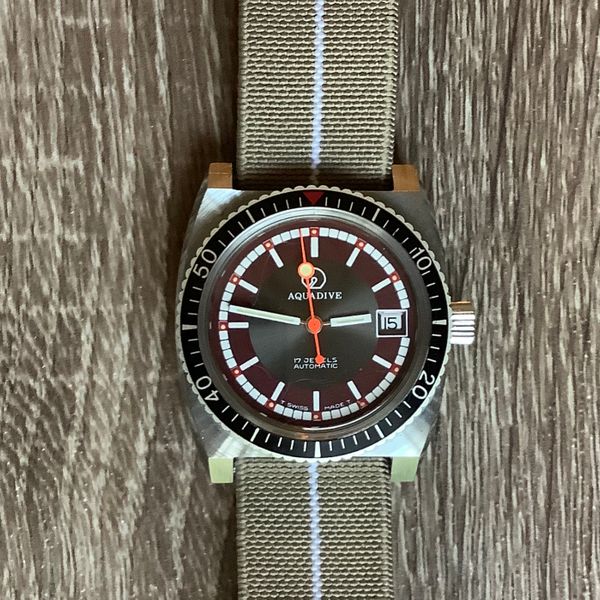 FS: Vintage Aquadive Divewatch with ETA 2873 | WatchCharts