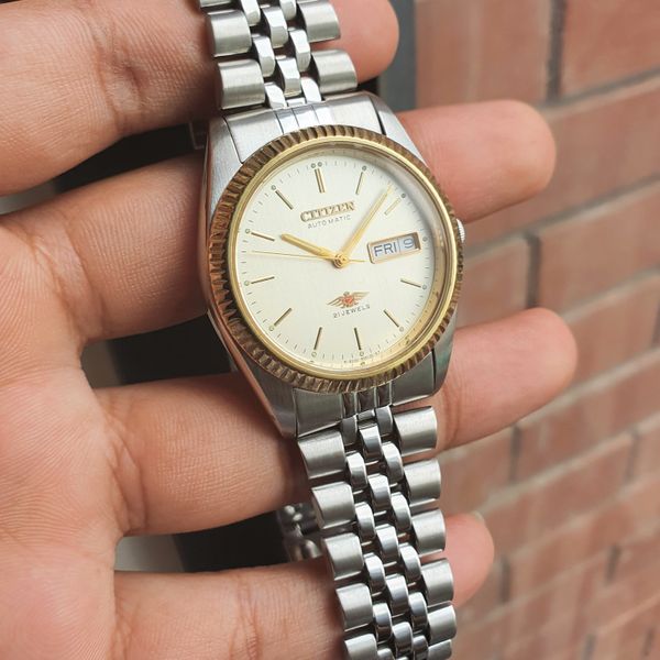 [$149 USD] FS: Citizen "Datejust" Sunburst Golden dial SERVICED Rare ...