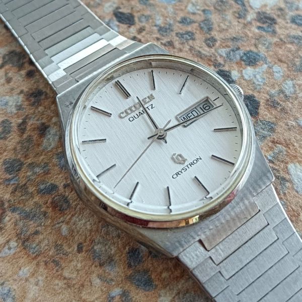 Vintage Citizen CQ Crystron Quartz JDM Kanji April 1978 7100 | WatchCharts Marketplace