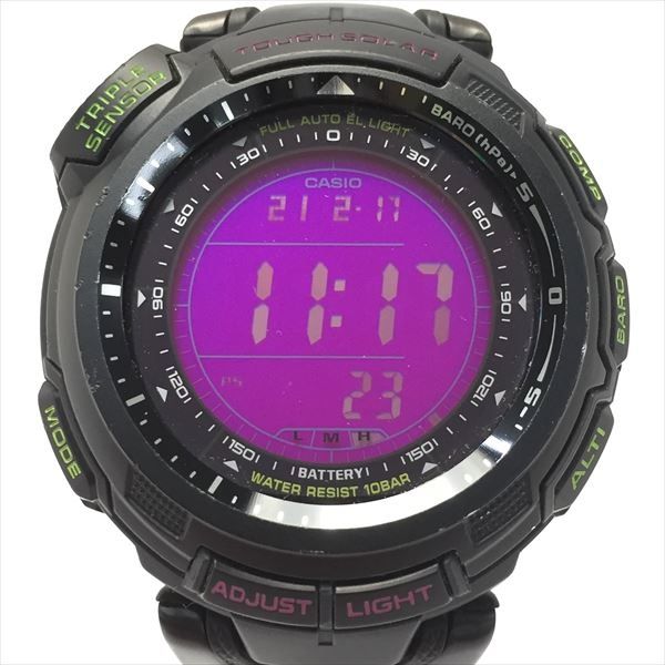 503] [Used] Casio CASIO PRO TREK PRG-110CJ-1JF Solar Watch Color ...