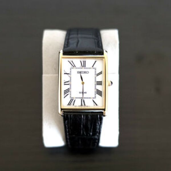 Seiko Solar White Men's Watch - SUP880 | WatchCharts