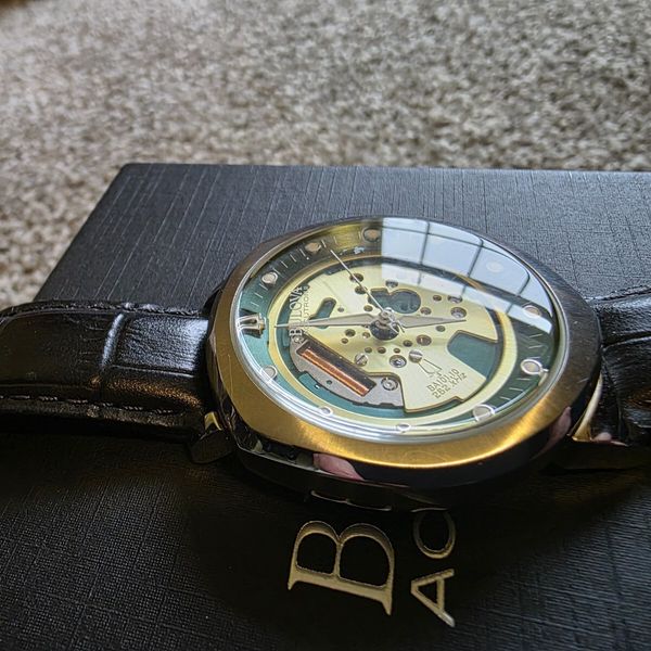 BULOVA ACCUTRON II 96A155 Silver Quartz Men's Watch FOR PARTS / NOT ...