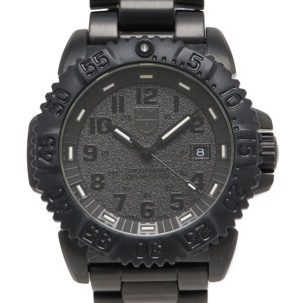 Luminox Navy Shields Color Mark Blackout Men's 3150 Quartz 3150 Box ...
