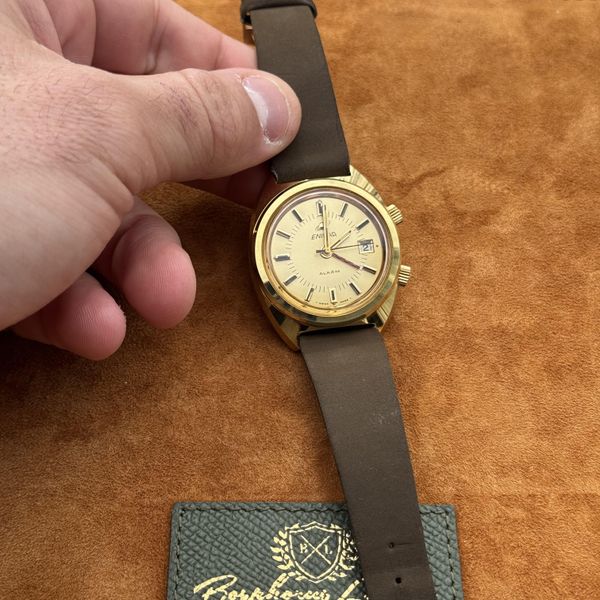[WTS] Vintage Enicar Alarm Gold/SS Mint Condition | WatchCharts Marketplace