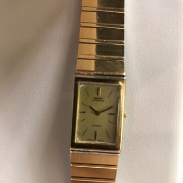 Seiko “Lassale” Ladies Watch Quartz: Vintage 1980s. 8420-5819 Gold Tone ...