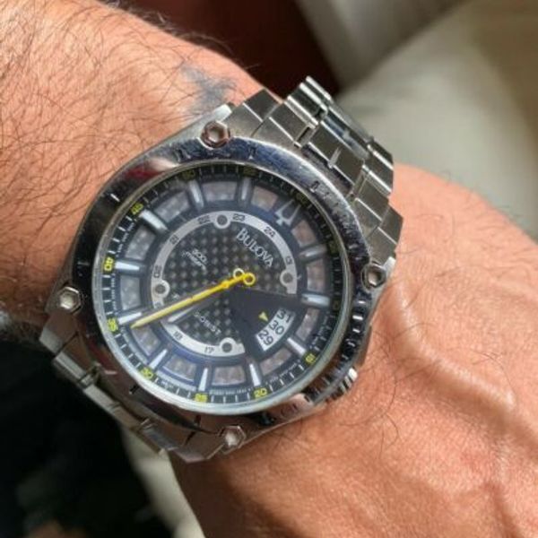 Bulova Precisionist C877699 Wrist Watch Stainless Steel Men’s Watch ...