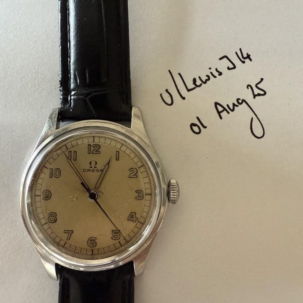 [WTS] Omega CK 2384 - Vintage 1940s - Radial, Radium Dial - Great ...