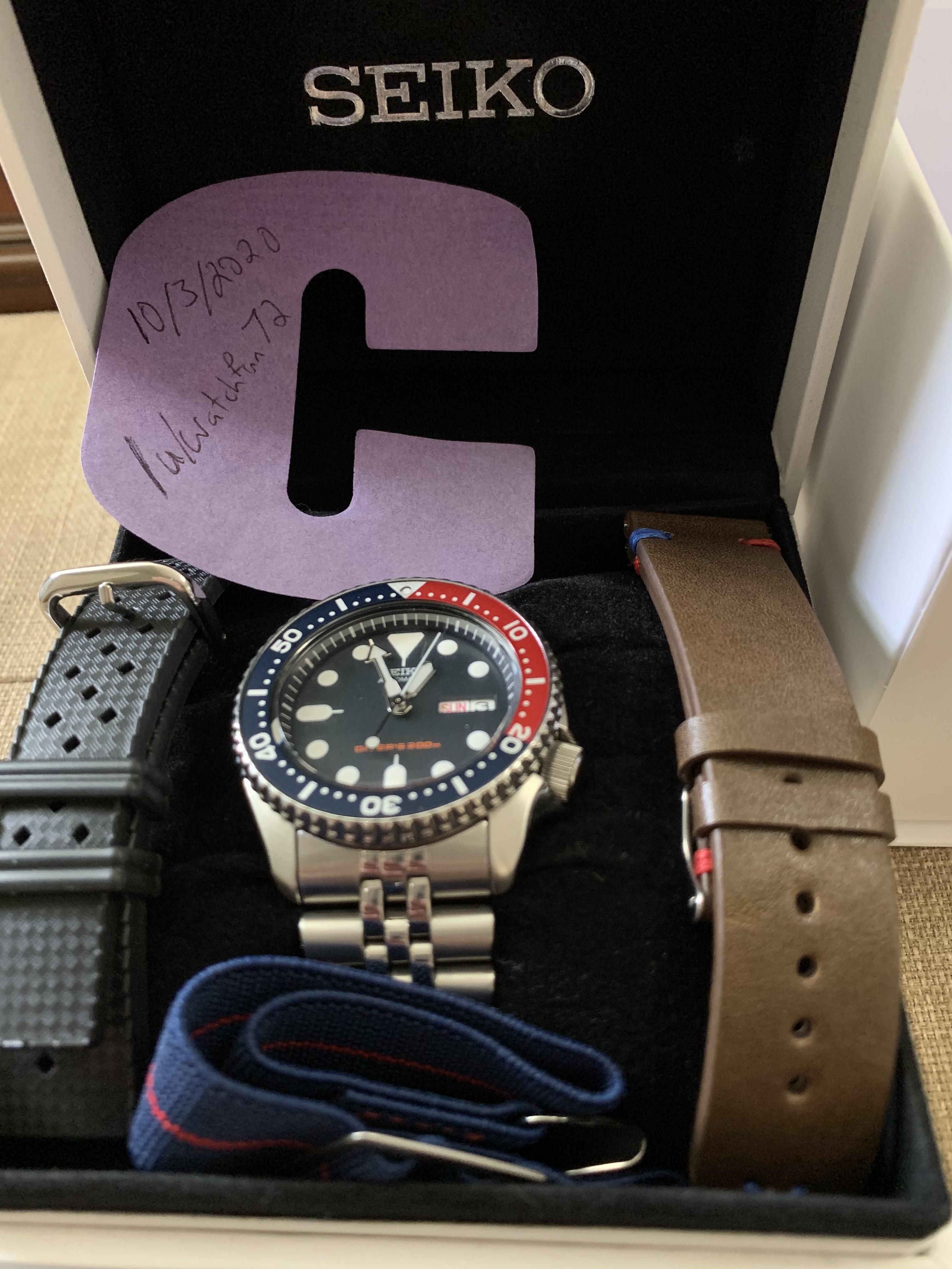 [WTS] Seiko SKX009 + 3 Straps - $225 | WatchCharts