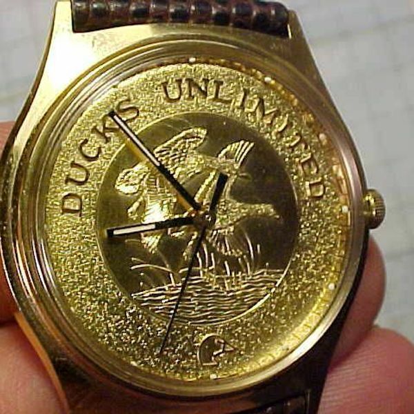 ORIGINAL DUCKS UNLIMITED MANS WATCH | WatchCharts Marketplace