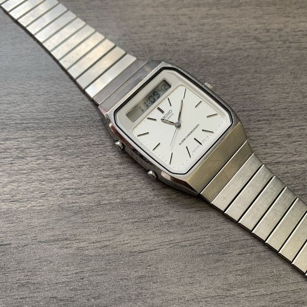 Vintage Seiko H557 5030 Ana Digi Watch | WatchCharts Marketplace