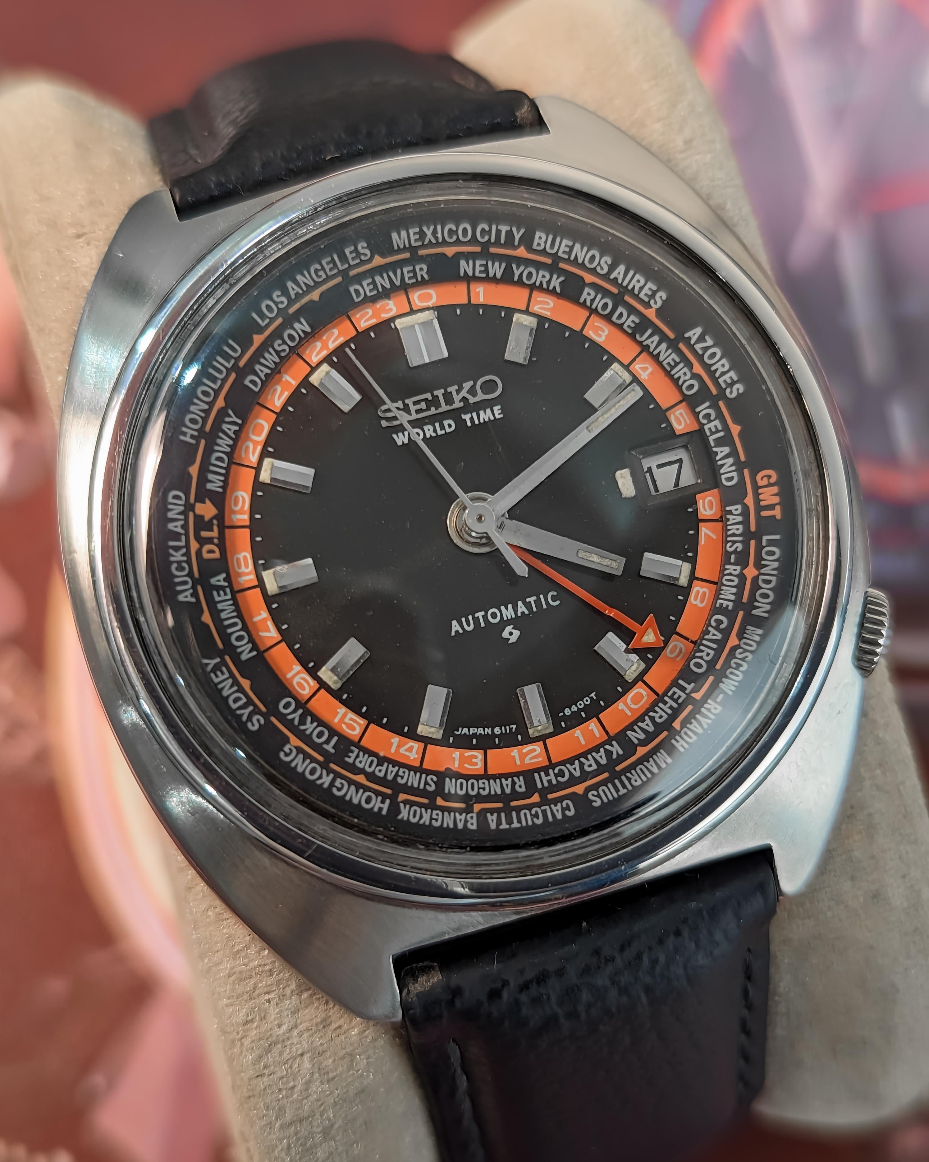 [WTS] Vintage Seiko World Time – GMT – 6117-6400– 1960’s JDM | WatchCharts