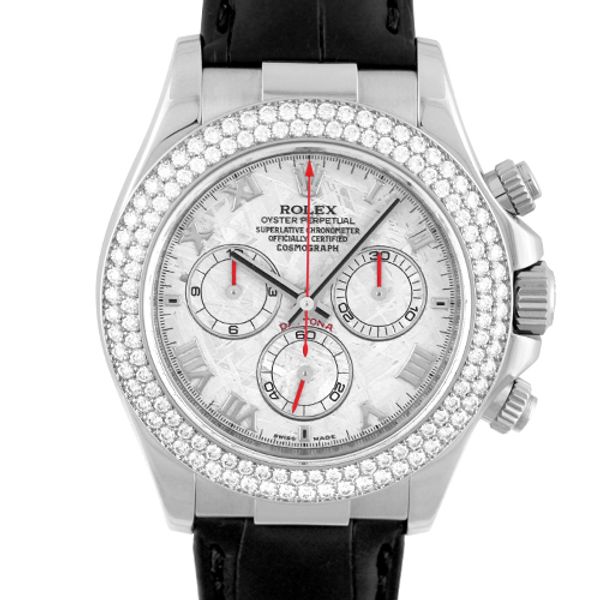 [New genuine belt] Rolex ROLEX Daytona 116589 WG x leather 40mm ...