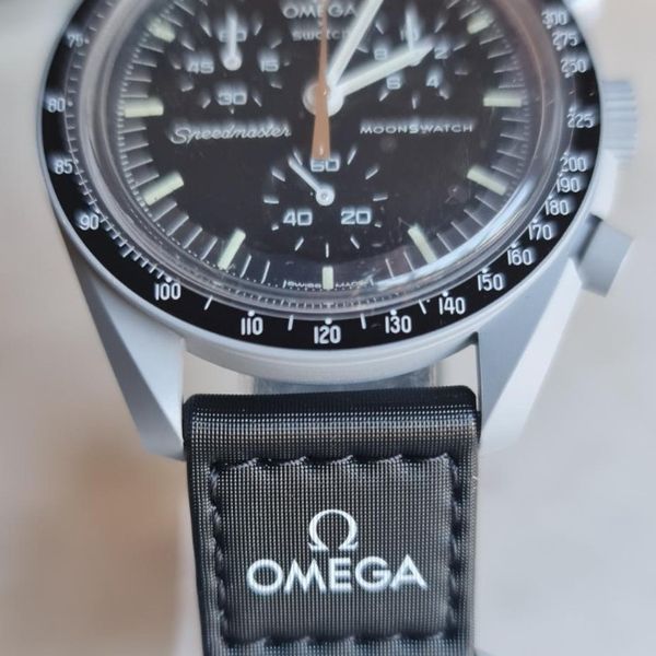 Swatch OMEGA x Swatch Moonswatch Speedmaster â Mission to the Moonshine ...