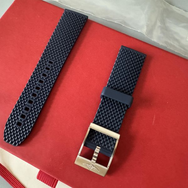 [WTS] - Breitling Blue Mesh Rubber Strap (22mm) with Buckle ...