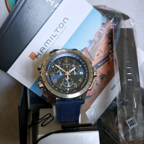 Hamilton X-Wind (Quartz) Very Good Condition and looks great with it's ...