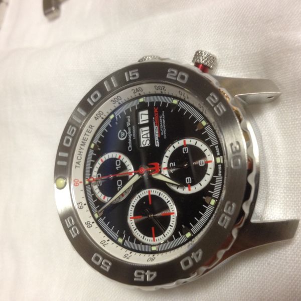 Sold! - Christopher Ward C40 Speedhawk on SS Bracelet | WatchCharts ...