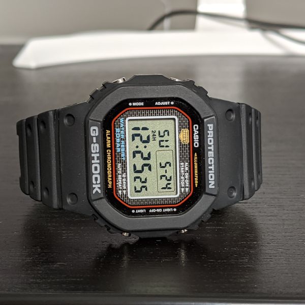 Casio G-Shock DW-5000-1JF (2001 reissue) | WatchCharts Marketplace