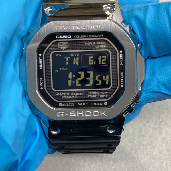 CASIO G-SHOCK GMW-B5000-1JF Bluetooth Solar Radio Men's Watch-NEW NO ...