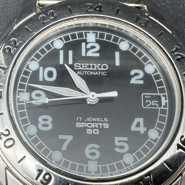 Vintage Seiko Sports 50 Automatic Men's Watch 7002-8059 | WatchCharts ...