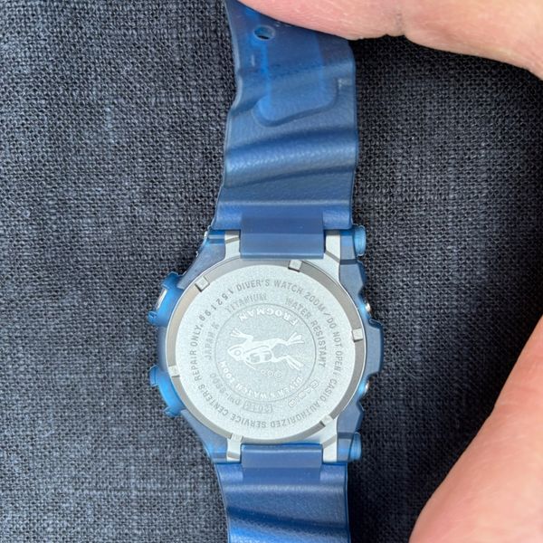 Casio G shock Frogman Titanium Watch - Pre-Owned | WatchCharts Marketplace