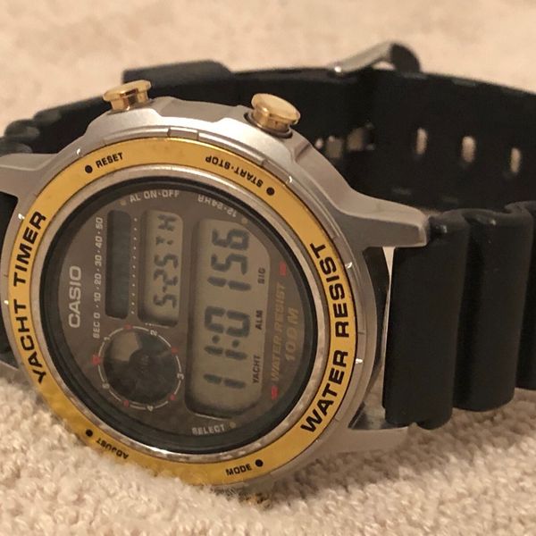 Men's Vintage Casio Yacht Timer Watch - RARE / TRW 301 | WatchCharts ...