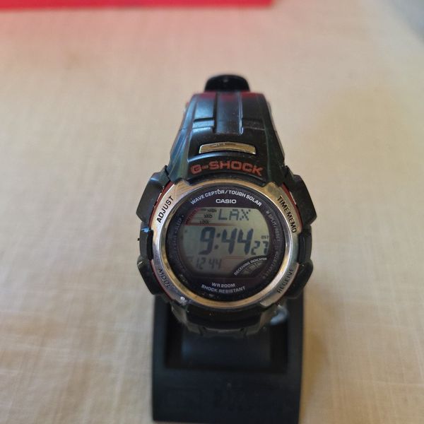 Vintage Casio G-Shock GW-300 Wave Ceptor Atomic Tough Solar Watch 8 ...