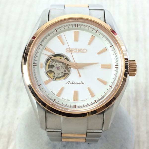 [Used] SEIKO Seiko / Presage See-through back / Self-winding watch ...