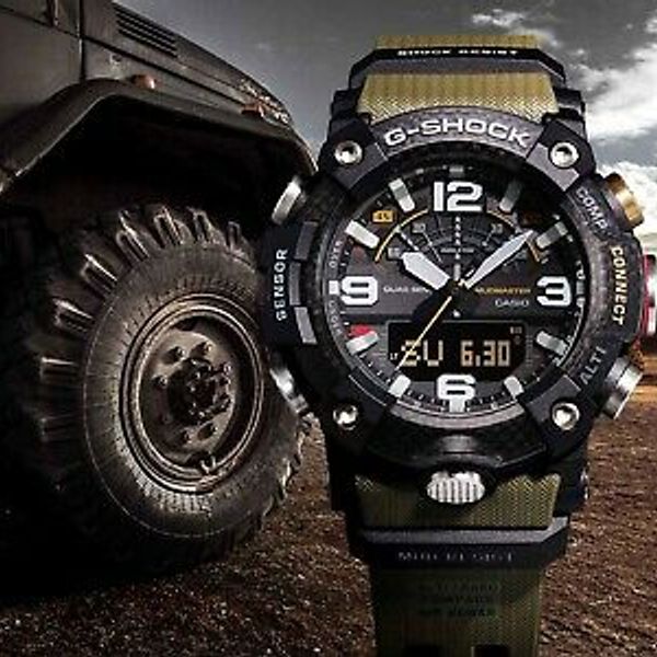 Casio g-shock mudmaster gg-b100-1a3er quad sensor, Bluetooth, step ...