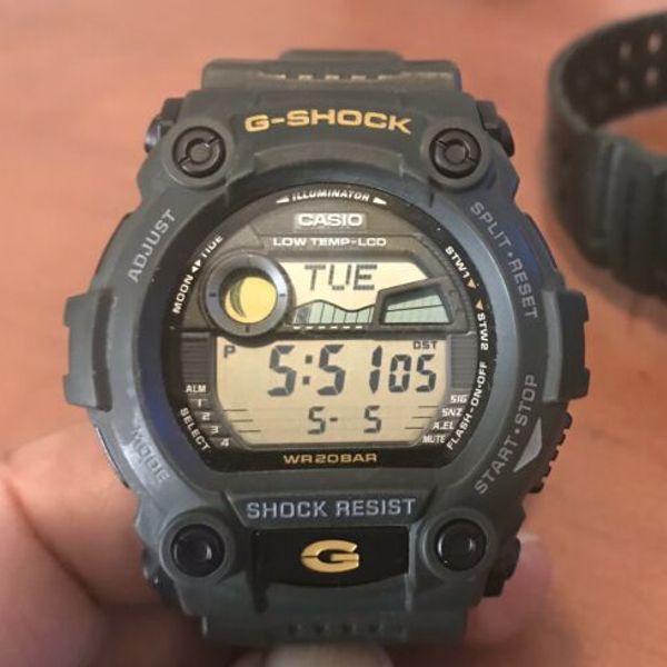 Casio GShock G-7900 Rescue Multi Functional Tide and Moon Watch G-shock ...