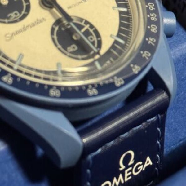 Omega X Swatch MoonSwatch Mission to the Super BLUE MoonPhase New With ...
