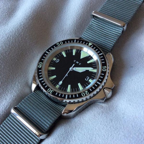 *REDUCED:CWC 1980 ROYAL NAVY DIVERS LIMITED EDITION REISSUE WITH C3 ...