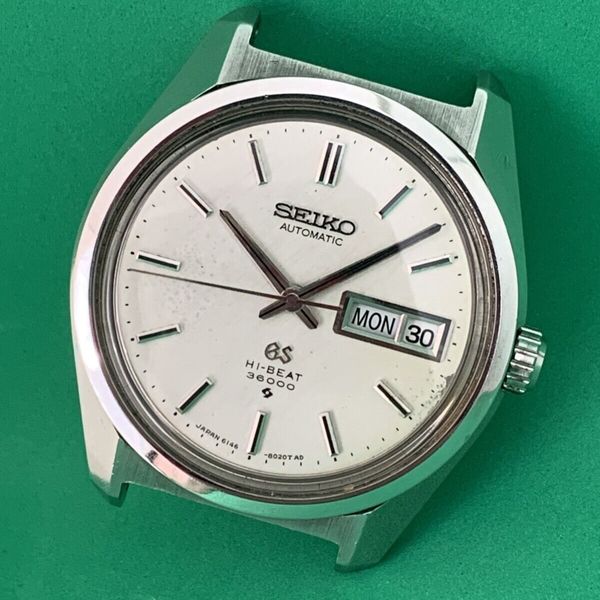 Grand Seiko 6146-8000 Vintage Watch April of 1969 automatic 36000 hi ...