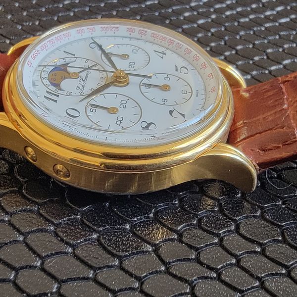 FS: Ed Heuer & Cie, Triple Chrono Moon Phase | WatchCharts