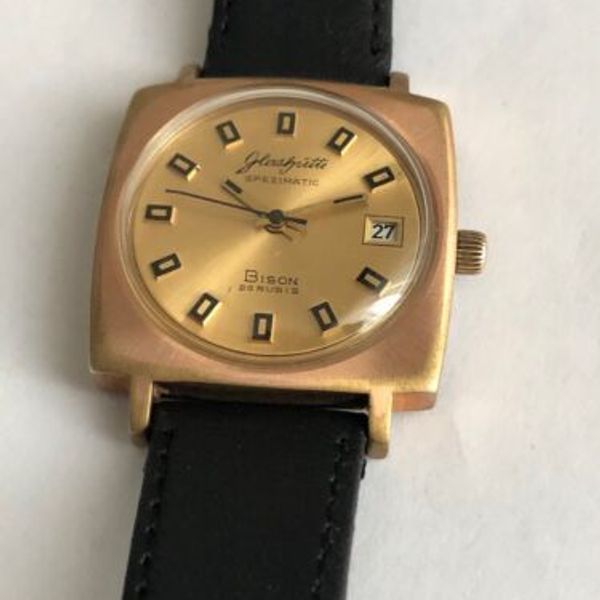 Vintage Glashütte Spezimatic Bison Automatic Cal. GUB 75 Collectors ...